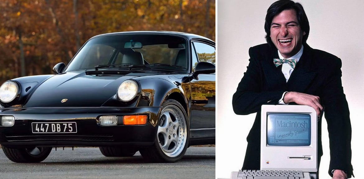 Steve Jobs was so possessive of his new Porsche that he took two ...
