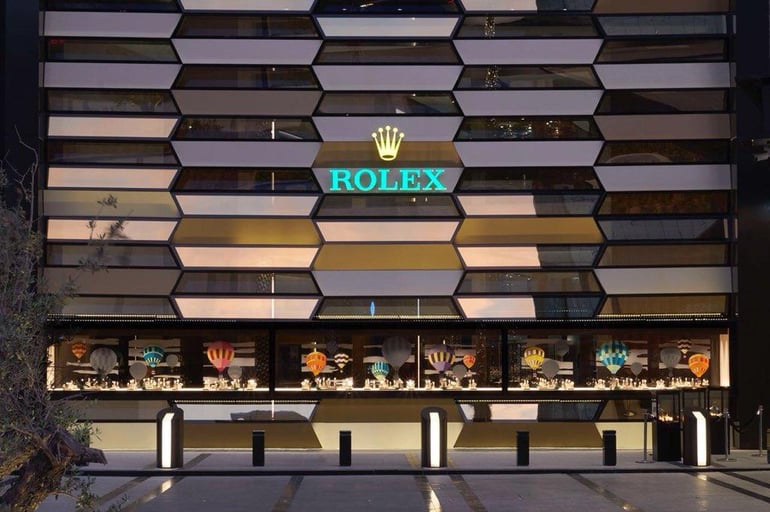 Not in New York or Miami, but the largest Rolex showroom in the western ...
