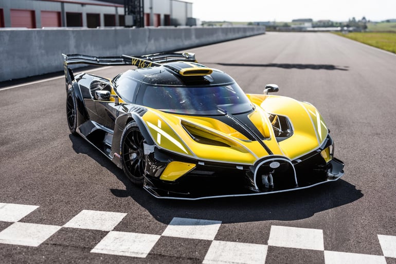 Before the $4.7 million Bugatti Bolide leaves the factory floor, eight ...