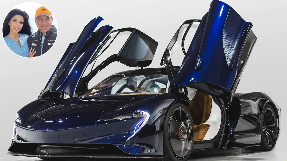 Entrepreneur Manny Khoshbin has sold his 1-of-1 McLaren Speedtail by ...