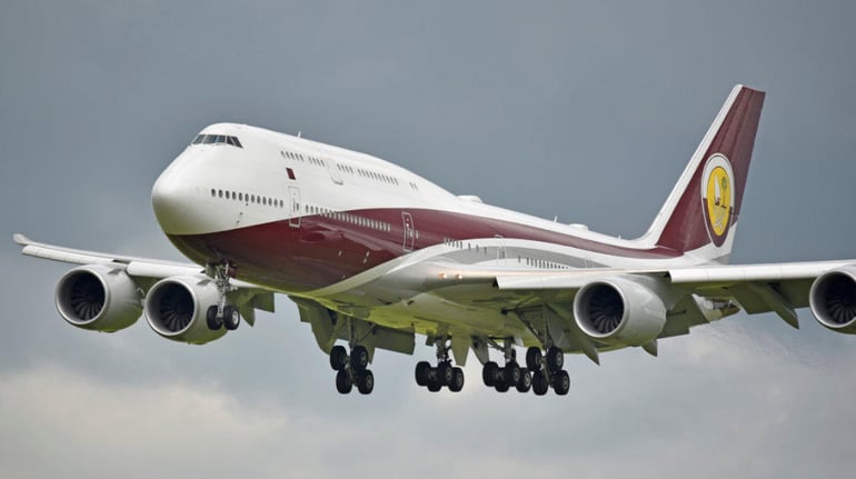 The $400 million Boeing 747 VIP jet given to the U.S. government ...