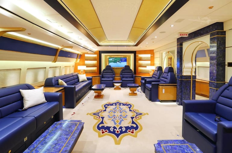 The $400 million Boeing 747 VIP jet given to the U.S. government ...