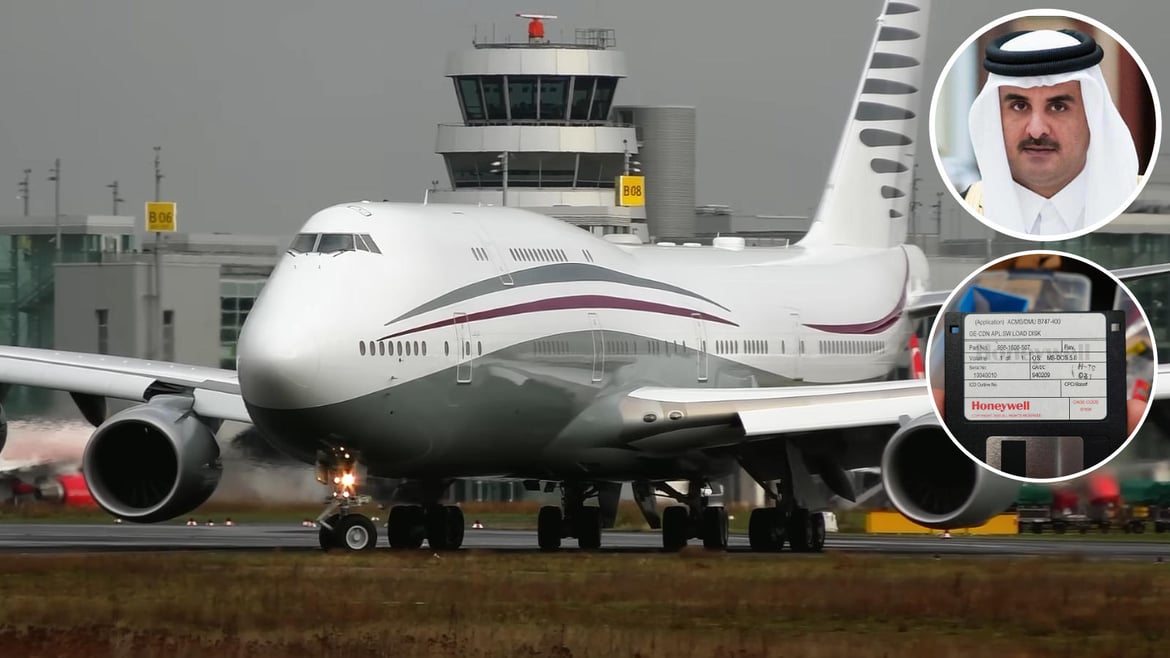 Unlike the hundreds of Boeing 747 jets still flown by airlines that use age-old 3.5-inch floppy ...