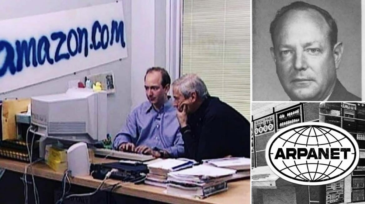 Amazon's dynasty was born not in a garage, but in the Pentagon. While ...
