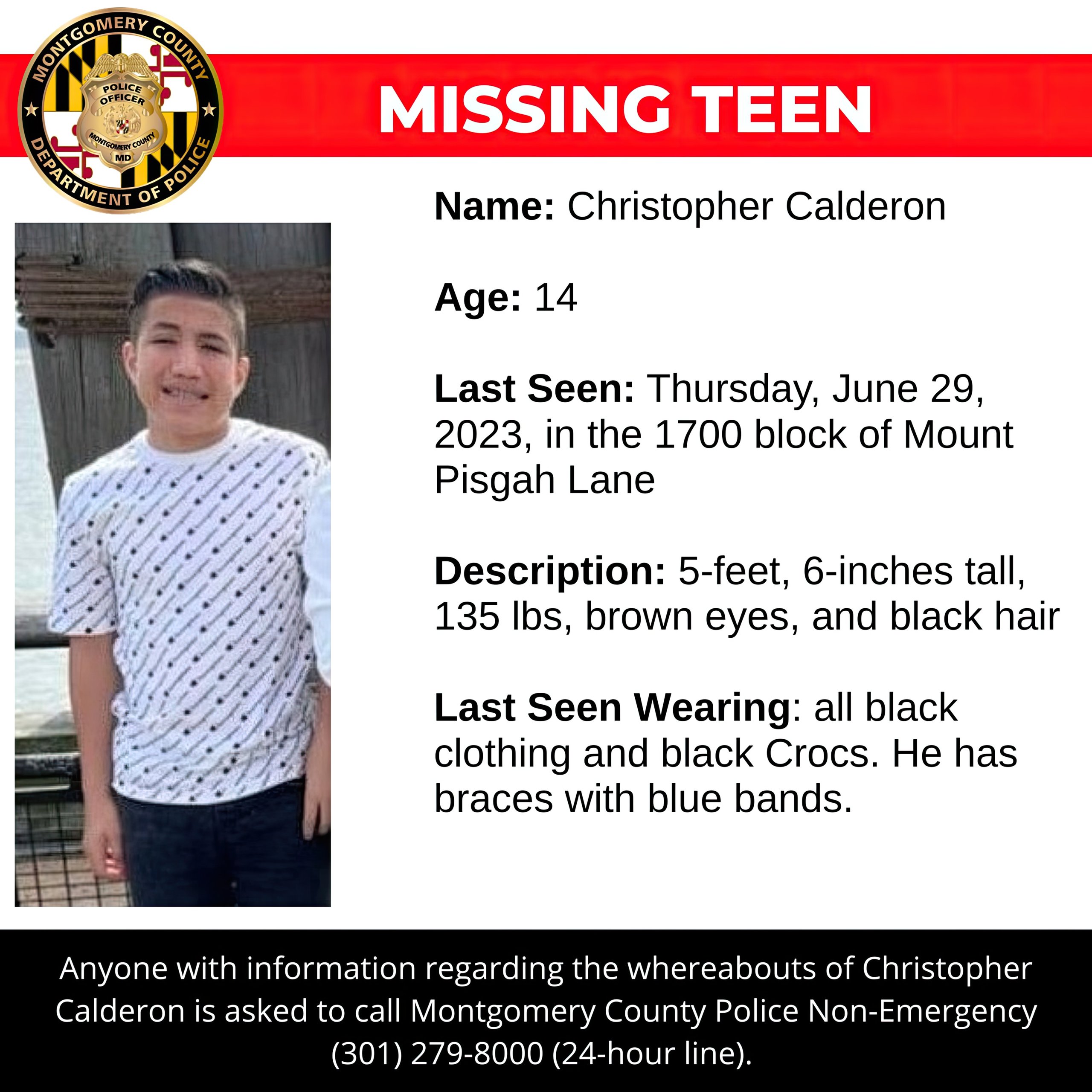 UPDATED: Police: Silver Spring Teen Missing Since June 29 | Source of ...