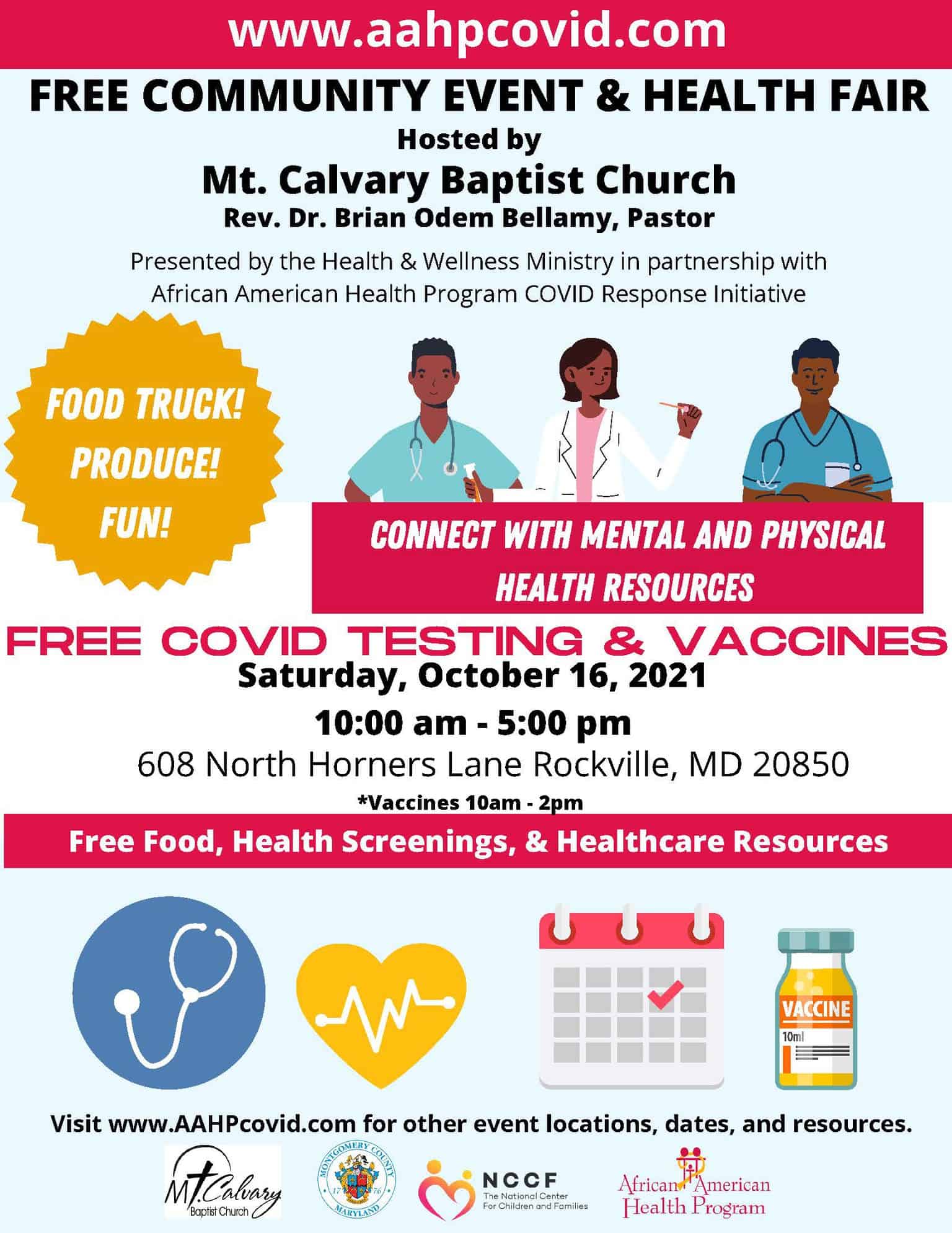 Free Community Health Fair | Source of the Spring
