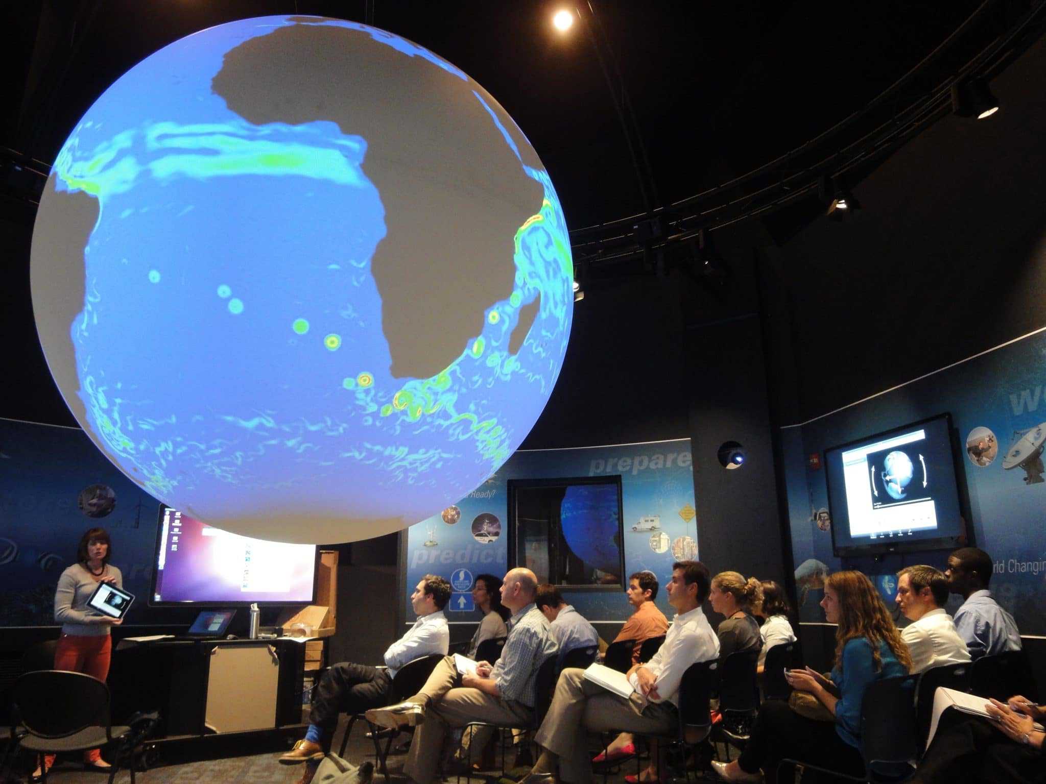 NOAA’s Science On a Sphere upgrades to 4K | Source of the Spring