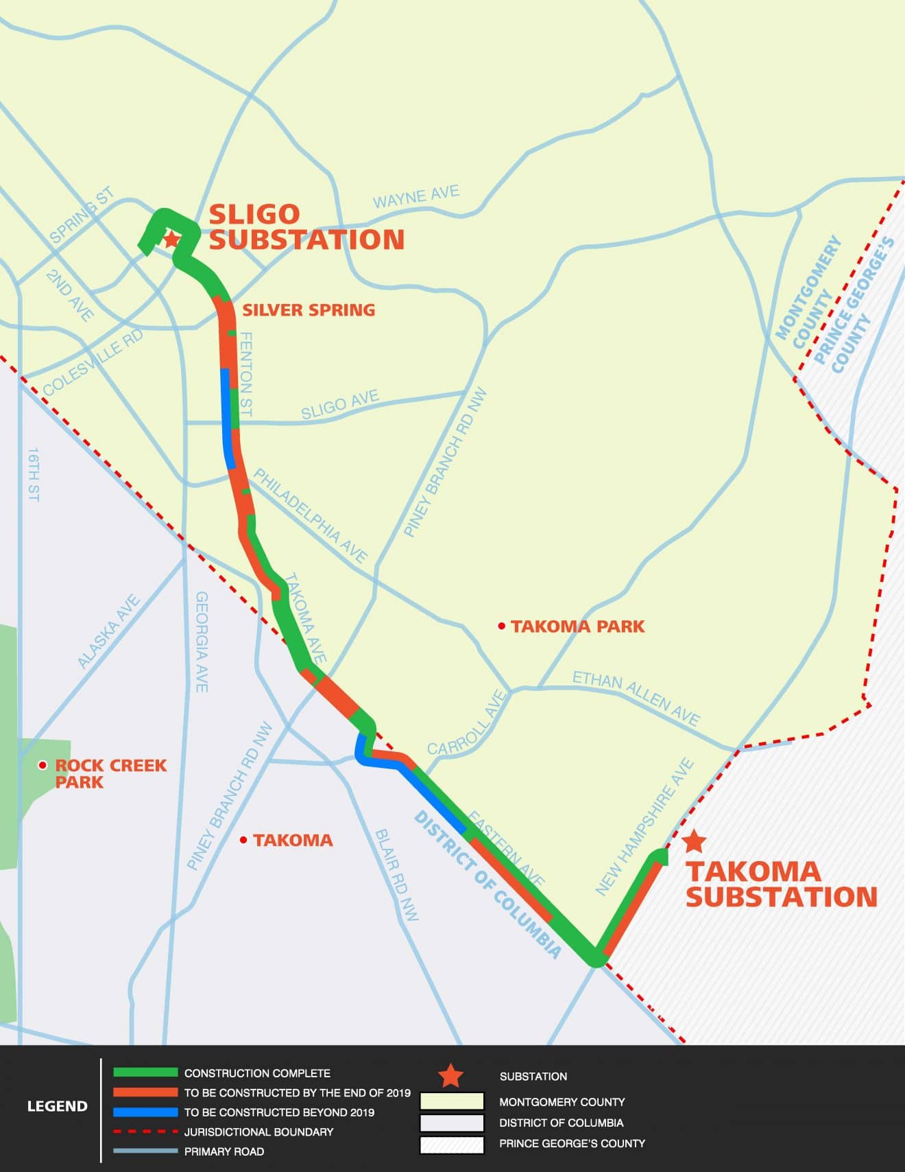 Mystery Sidewalk Markings Related to Pepco Project | Source of the Spring