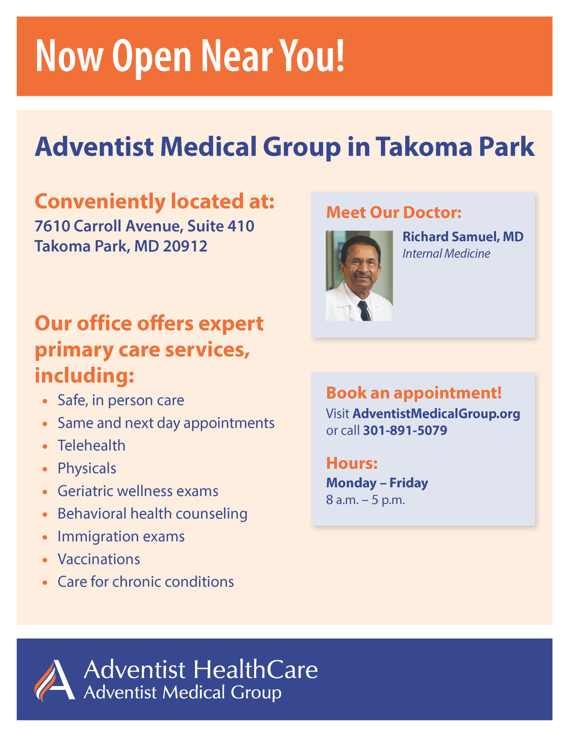 Adventist HealthCare Opens Primary Care Office in Takoma Park | Source ...