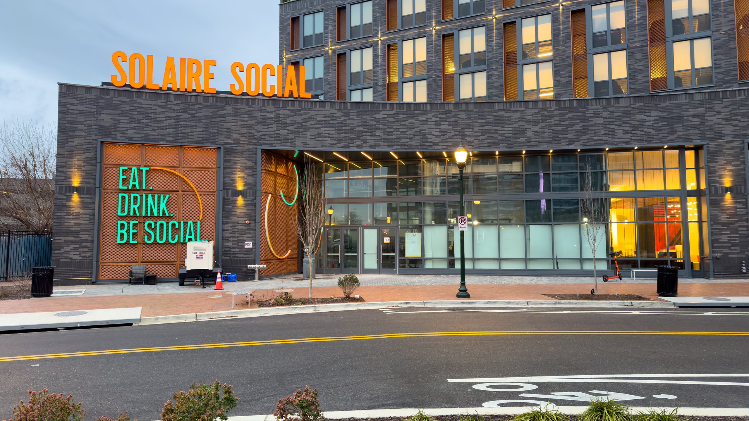Progress Report: Solaire Social Food Hall in Downtown Silver Spring ...
