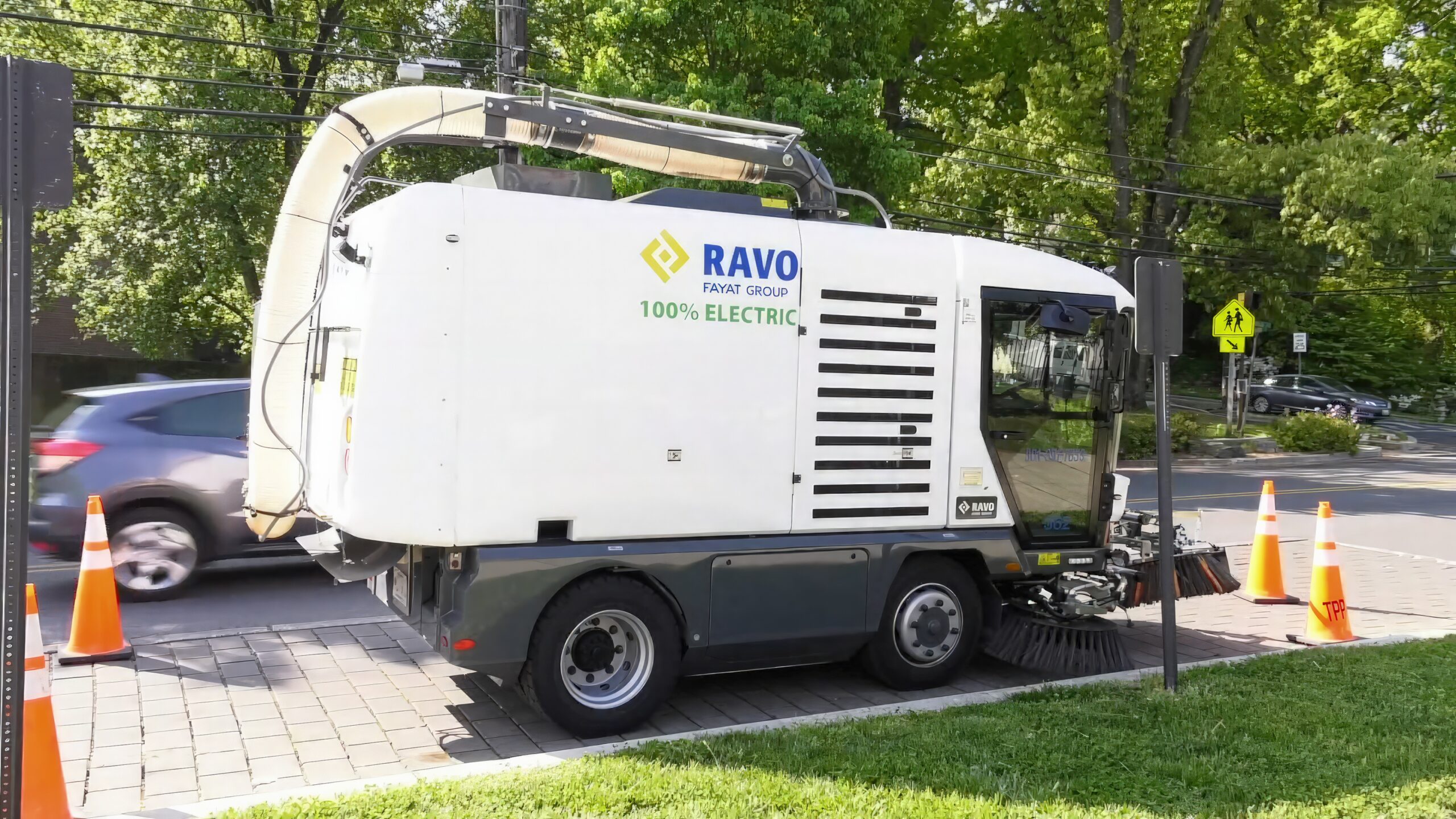 Takoma Park’s New EV Street Sweeper Debuts in Fourth of July Parade ...