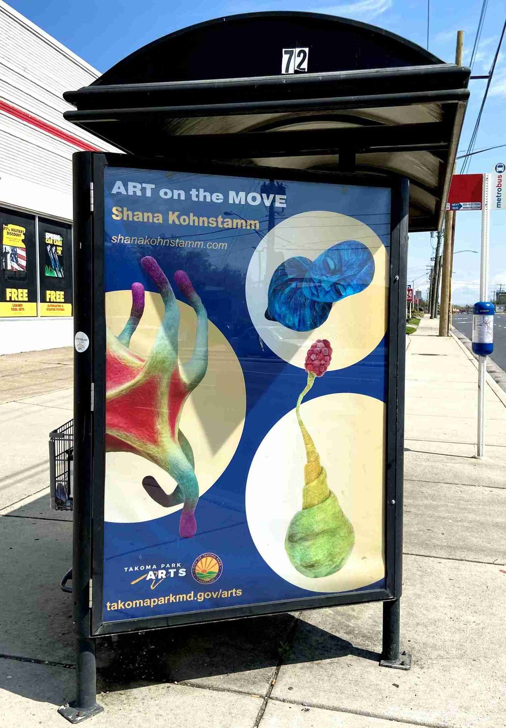 Takoma Park Project Creates Public Art Posters for Bus Shelters ...