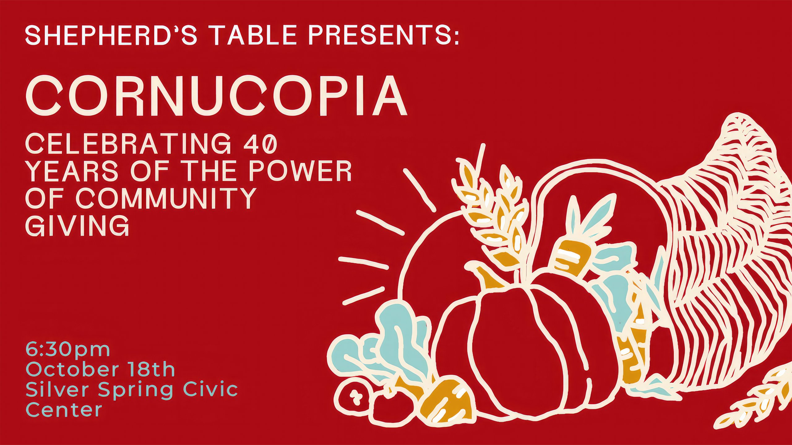 Shepherd’s Table to Celebrate 40th Anniversary with ‘Cornucopia’ at ...