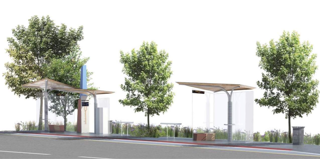 Bus Rapid Transit station design report released | Source of the Spring