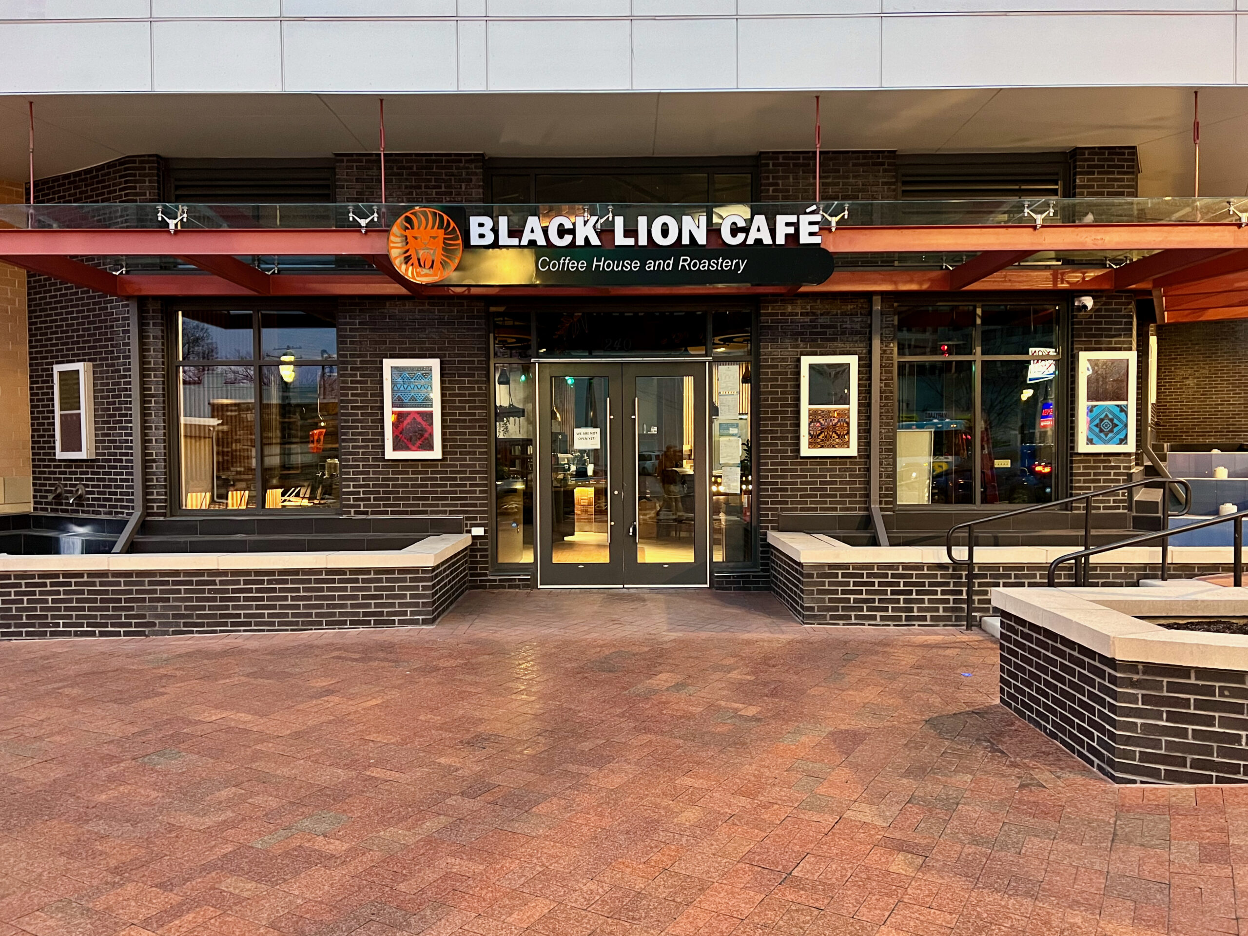 Black Lion Café: “We Are Not Open Yet!” | Source of the Spring