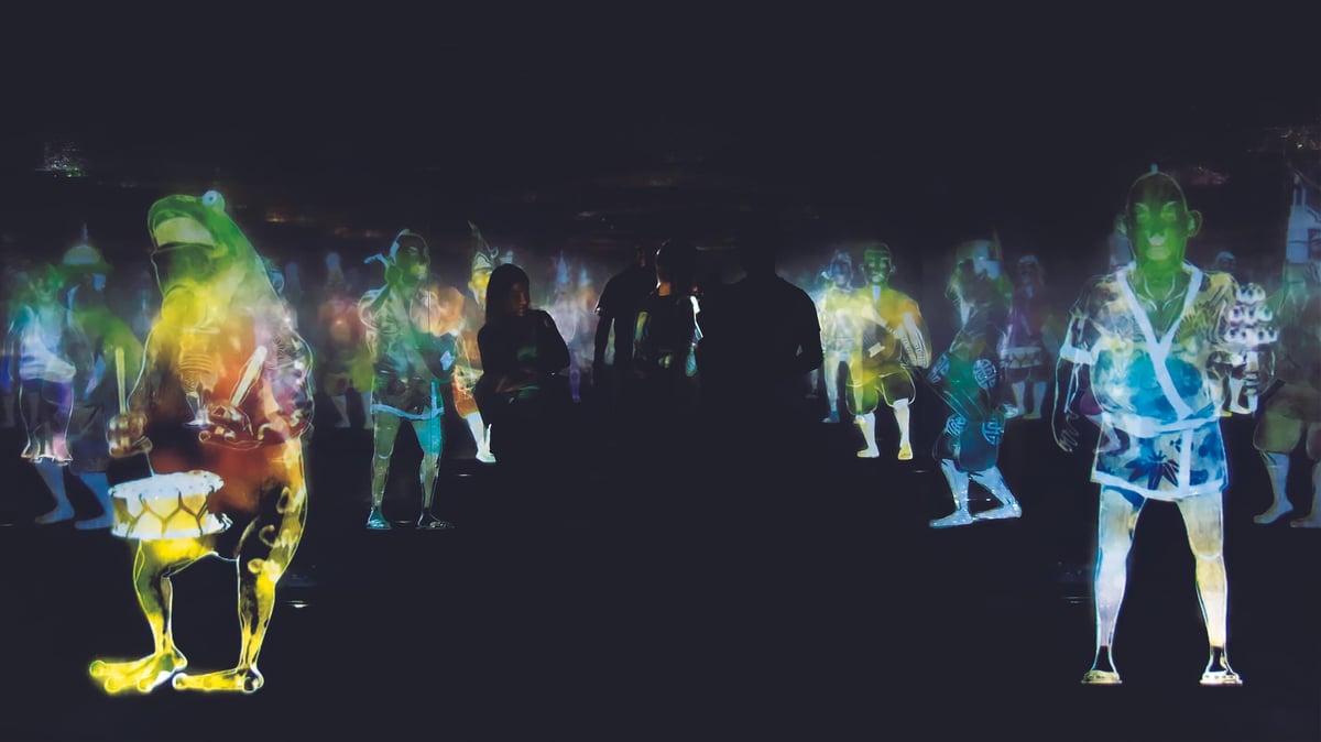 Peace can be Realized Even without Order | teamLab