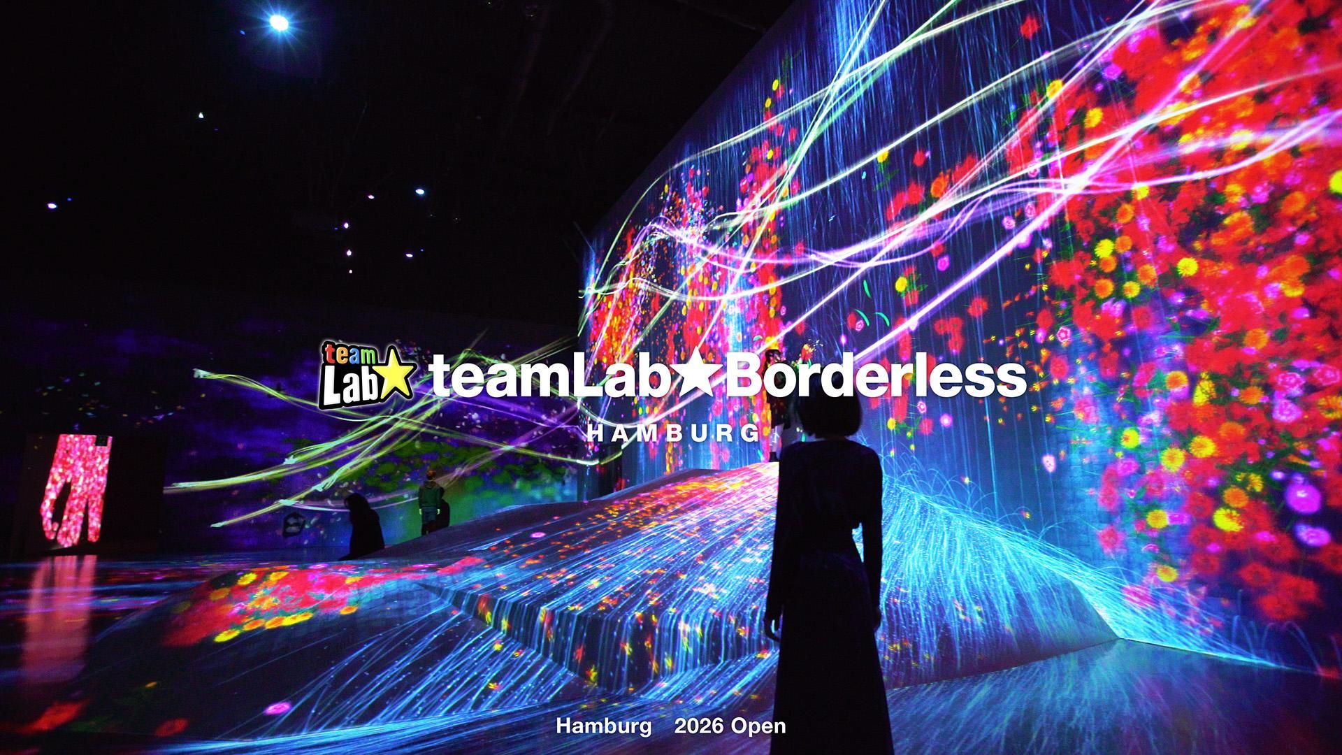 teamLab Borderless Hamburg: UBS Digital Art Museum | teamLab