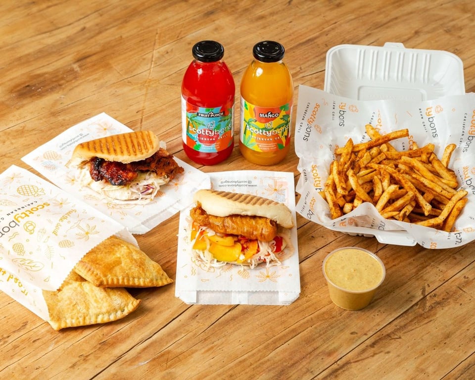 Scotty Bons Caribbean Grill (Keele/George Appleton) - Order Now