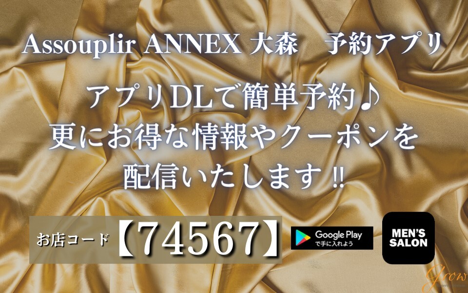 ホーム | メンズエステ Assouplir ANNEX 大森～アスプリールアネックス