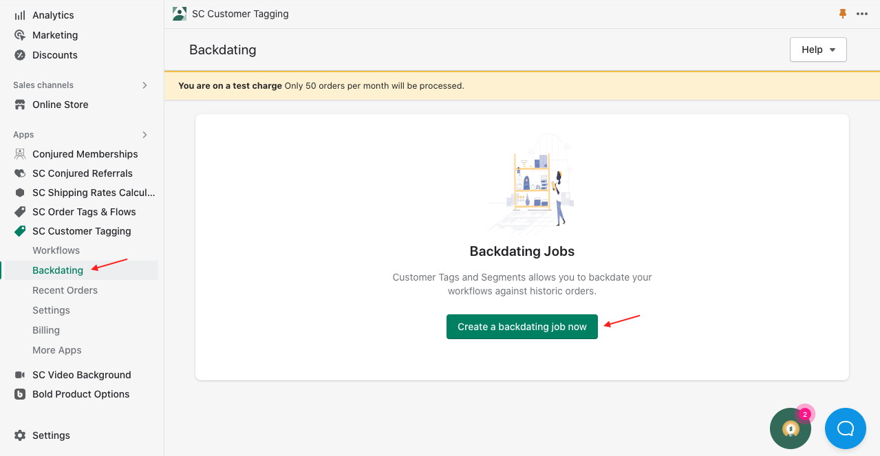 What is backdating and how does it work? | Customer Tagging