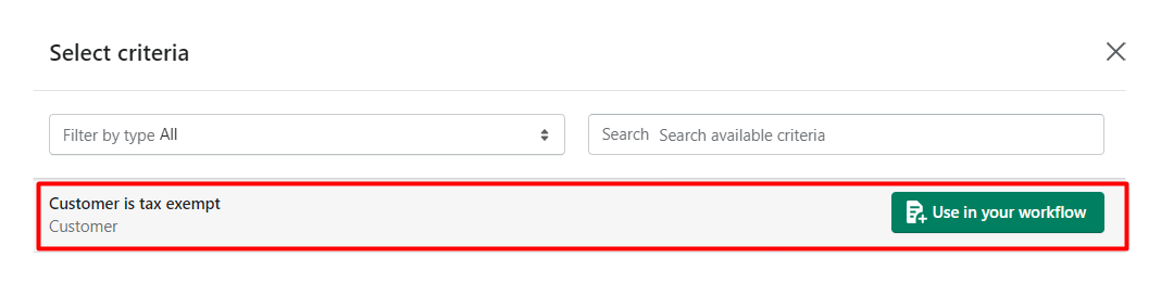 Tag customers based on their Tax Exempt status | Customer Tagging