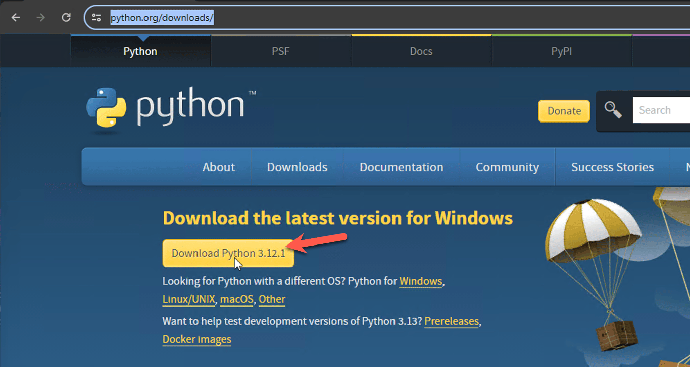 Python Installation | OptraBot