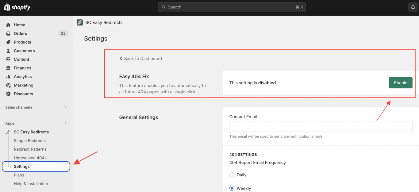 Easy 404 Fix- Automatically fix all future 404 pages | Easy Redirects