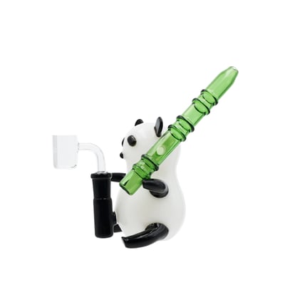 Cute Panda Waterpipe - Krave Glass USA