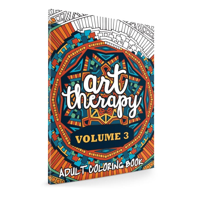Art Therapy Volume 3 - Printable Adult Coloring Book - Sarah Renae ...