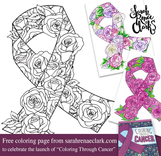 6 artists giving away free coloring pages for cancer awareness