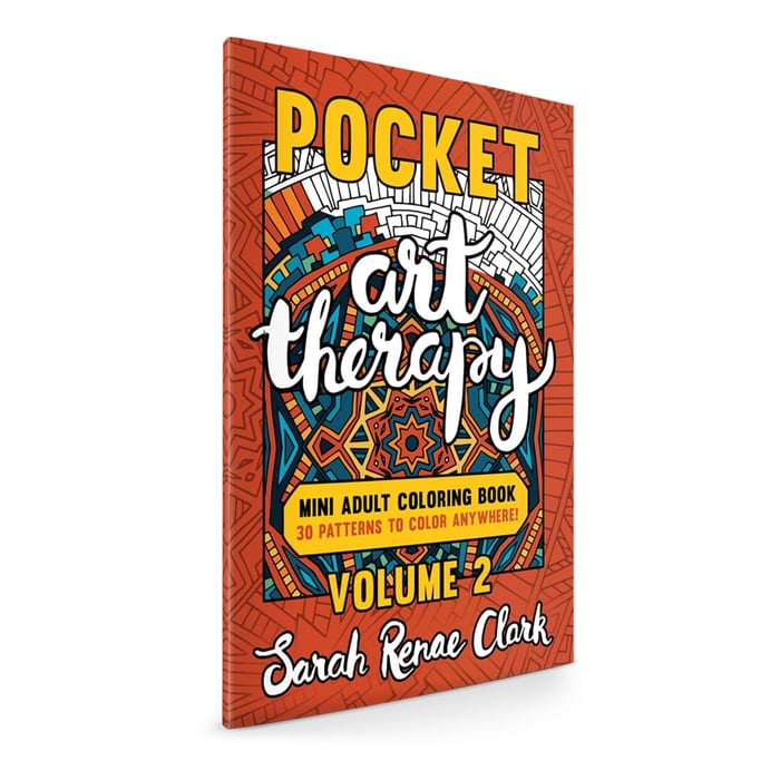 Pocket Art Therapy: Volume 2 - Sarah Renae Clark - Coloring Book Artist ...