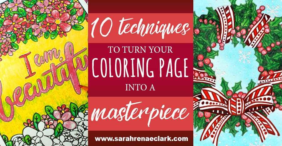 10 techniques to turn your coloring page into a masterpiece