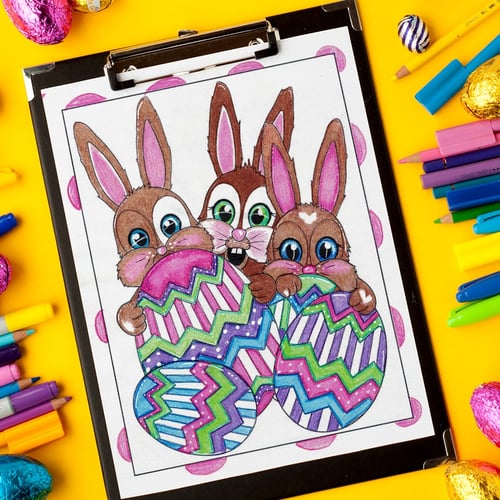 Easter Printables - Sarah Renae Clark - Coloring Book Artist and Designer