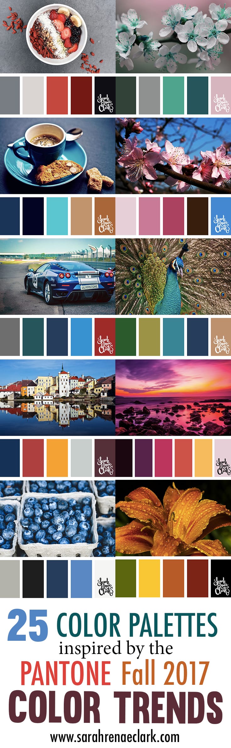 25 Color Palettes Inspired by the Pantone Fall 2017 Color Trends ...