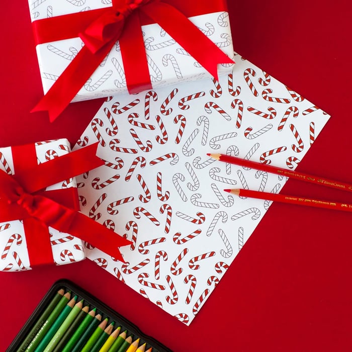 Printable Christmas Wrapping Paper | 8 Pack - Sarah Renae Clark ...
