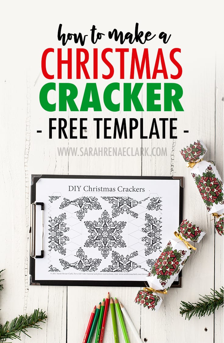 How to Make a Christmas Cracker | FREE Printable Template and Tutorial ...