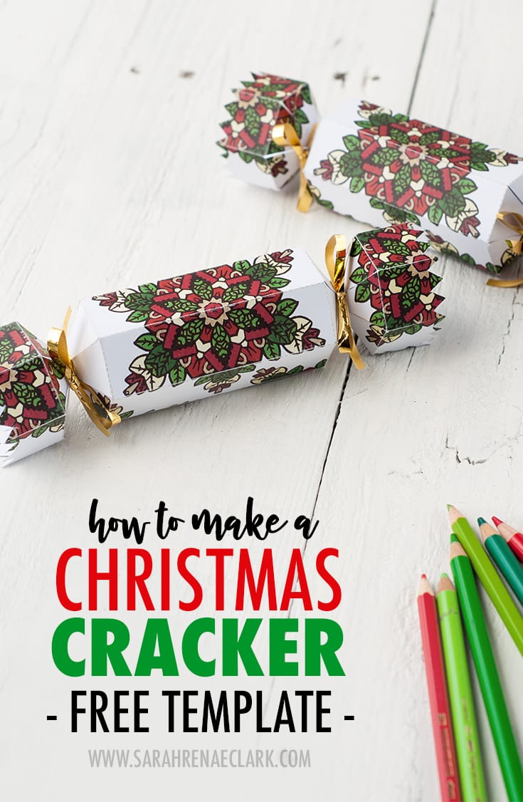 How to Make a Christmas Cracker | FREE Printable Template and Tutorial ...