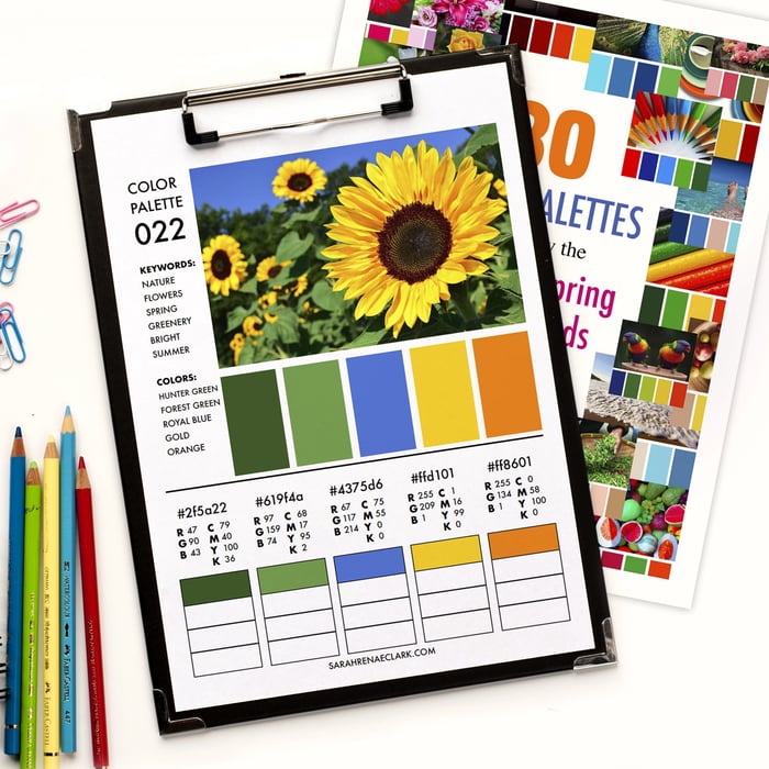 30 Color Palettes Inspired by the Pantone Spring 2017 Color Trends ...