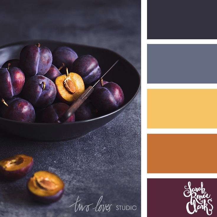 25 Color Palettes Inspired by Beautiful Food | Photos by Rachel Korinek