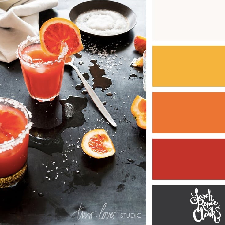 25 Color Palettes Inspired by Beautiful Food | Photos by Rachel Korinek