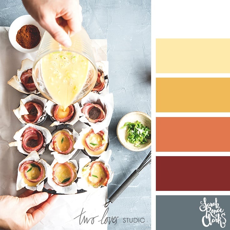 25 Color Palettes Inspired by Beautiful Food | Photos by Rachel Korinek