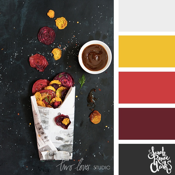 25 Color Palettes Inspired by Beautiful Food | Photos by Rachel Korinek