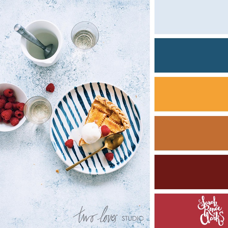 25 Color Palettes Inspired by Beautiful Food | Photos by Rachel Korinek