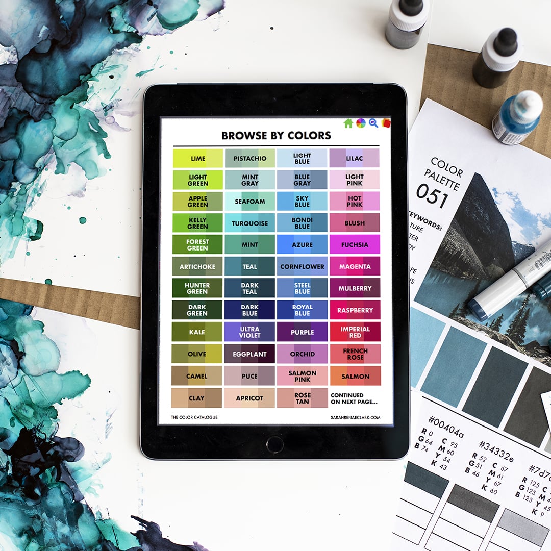 The Color Catalog by Sarah Renae Clark
