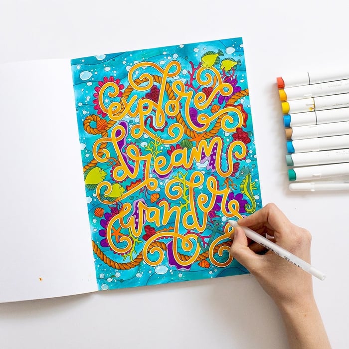 4 Collections: Coloring Bundle - Sarah Renae Clark - Coloring Book ...