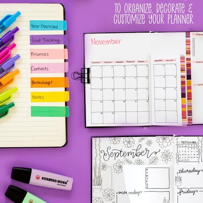 10 DIY Planner Hacks to Organize, Decorate and Customize Your Planner!
