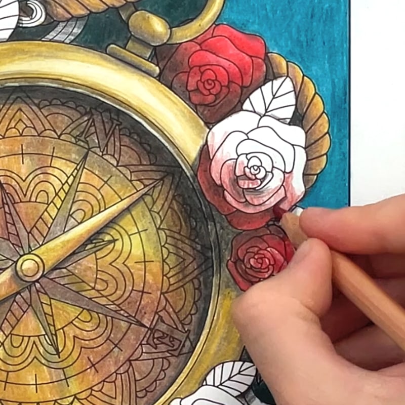 Advanced Shading Techniques for Adult Coloring Books (How to Draw ...