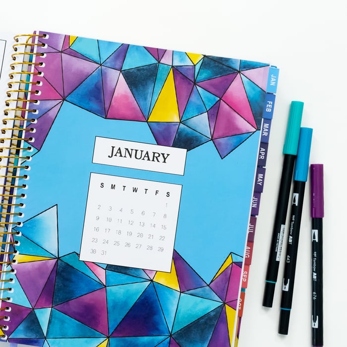 2022 Hardcover Coloring Planner (USA ONLY) - Sarah Renae Clark ...