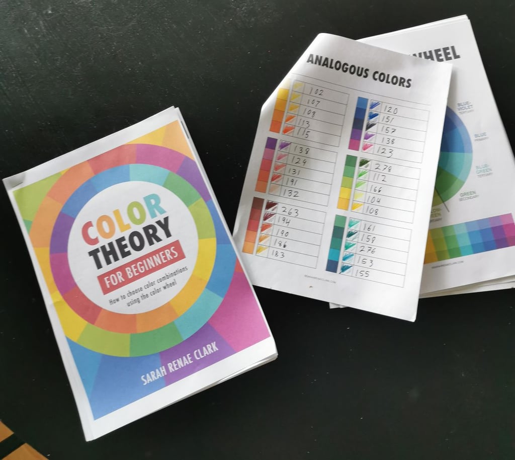 Color Theory For Beginners: E-Book and Worksheets