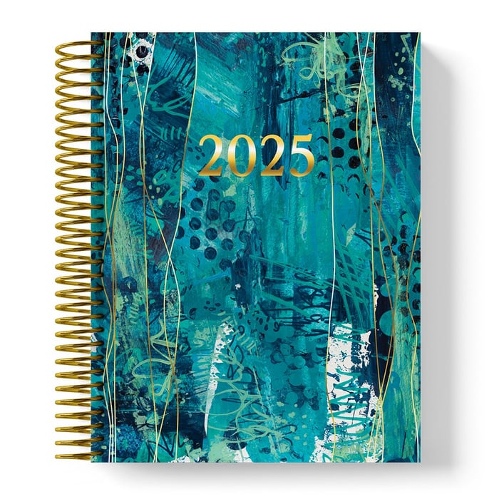 Compact 2025 Coloring Planner